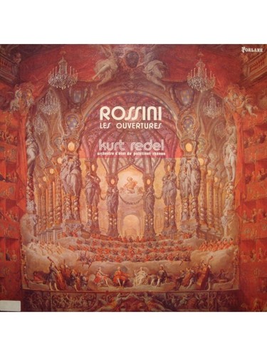 KURT REDEL/PALATINAT RHÉNAN les ouvertures ROSSINI LP 1979 FORLANE VG++ ...