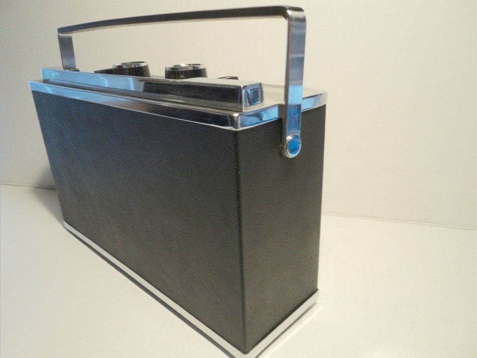 Vintage 1960s Discatron 7" Record Player Slot In Top Loading Portable ...