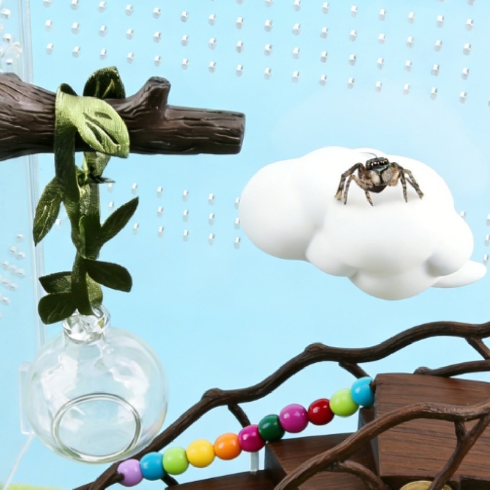 Jumping Little Creatures Glass Ball Habitat Set with Hideout and ...