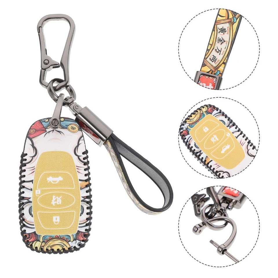 Car Key Chain Case Practical Auto Key Fob Protector Useful Car Key ...