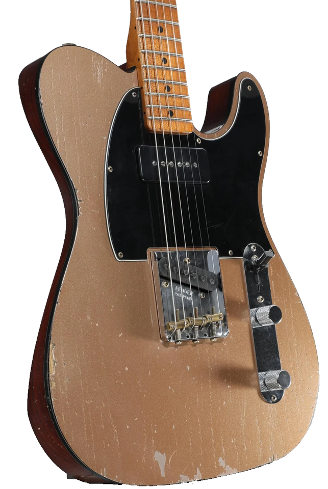 Fender Custom Gold Top Telecaster Journeyman Relic Masterbuilt by Jason ...