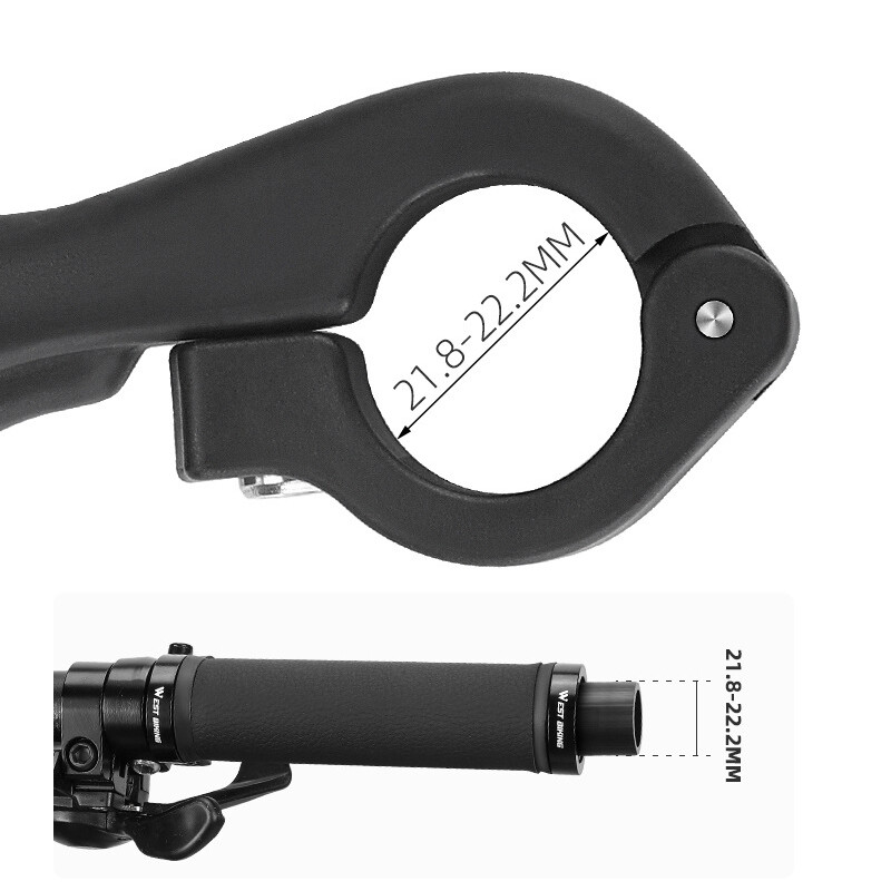 Ergonomic Design Mtb Bicycle Inner Bar ends MTB Mountain Bike Handlebar ...