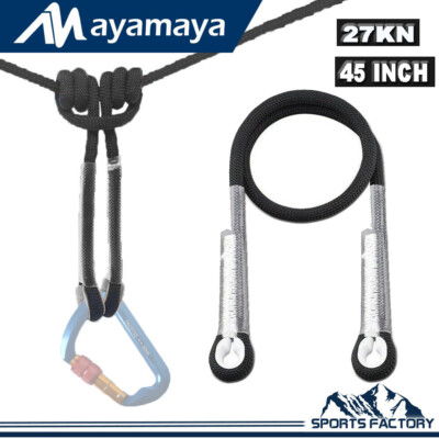 10.5mm Prusik Loop Pre-sewn Rope Spliced Eye-to-eye Cord Climbing ...