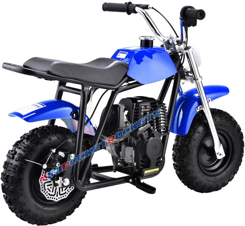 Chopper Bike Mini Motorcycle w/ Off Road Tires | 40cc Gas Engine, 4 ...