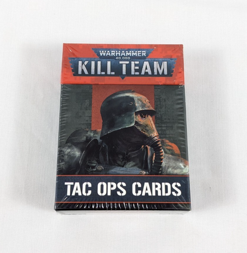 WH40K KILL TEAM 3rd Ed Miniature War Game TAC OPS CARDS Deck NEW IN ...