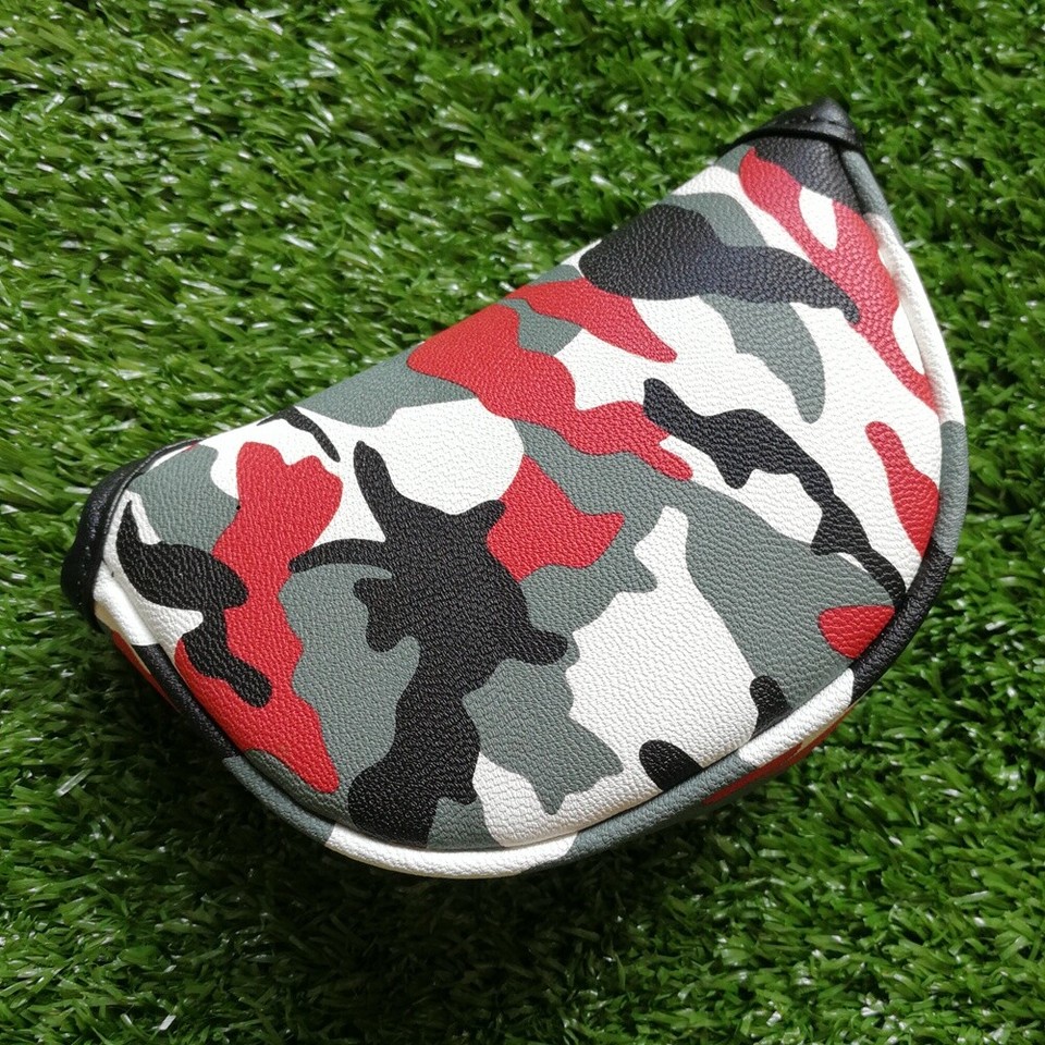 Golf Mid Mallet Putter Head Cover Small Mallet Cover for Center Shaft ...