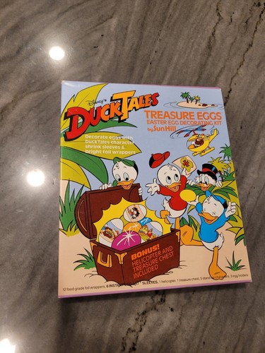 Vintage Sunhill Instant Egg Art Scrooge Ducktales Easter Wraps Sleeves ...