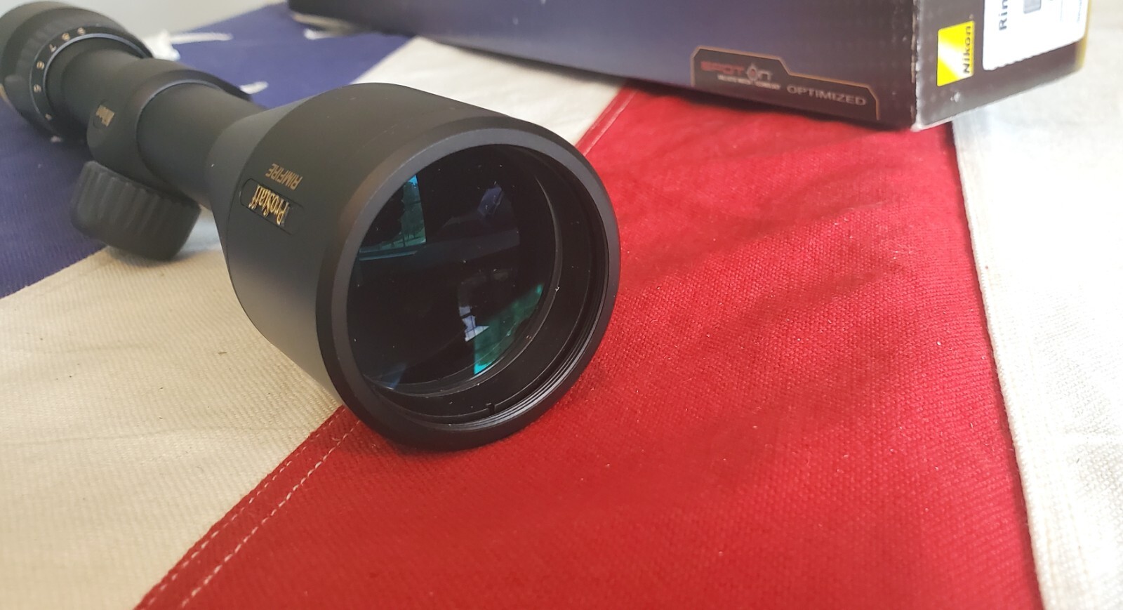 Nikon Prostaff Rimfire 4x32 Matte NP Rifle Scope Duplex Reticle New | eBay