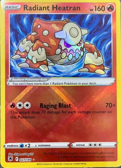 Heatran Card