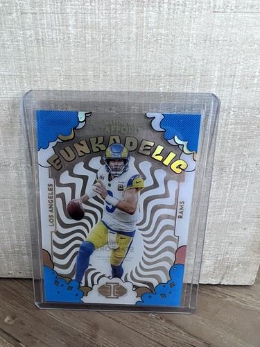 2022 Illusions MATTHEW STAFFORD #F-4 Funkadelic Light Blue /299 LA Rams ...