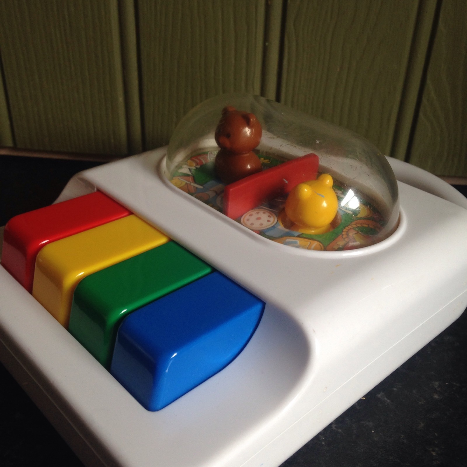 Early Learning Centre ELC 1990s Musical Baby Piano Toy -Teddy Bears ...