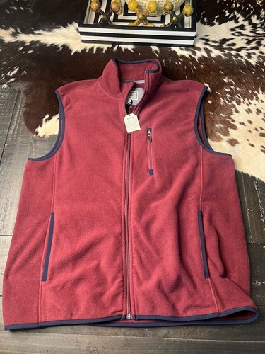 Jos.A. Bank Men's Fleece Golf Vest Size XL | eBay