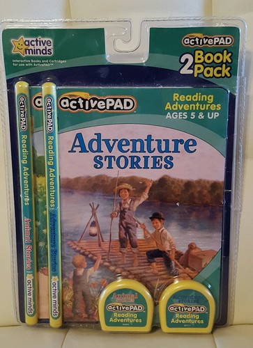 Active Pad 2 Book Pack With Cartridges New Unopened Animal Adventure ...