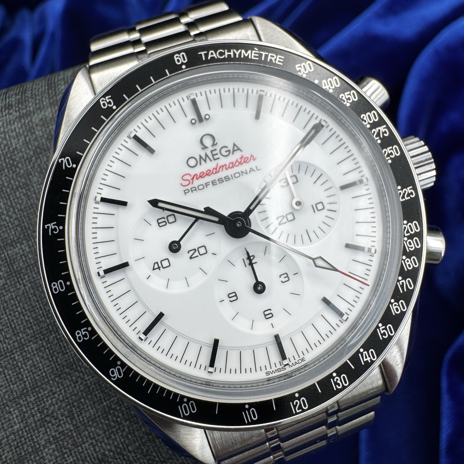 2025 Omega Speedmaster Moonwatch Professional White D… - Gem