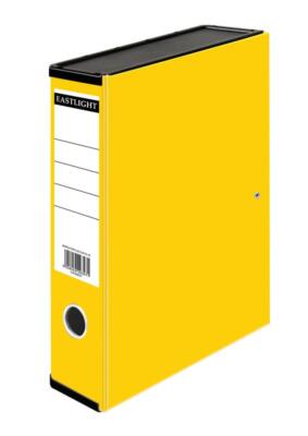 Eastlight Box File Foolscap 80mm Spine Width Yellow (Pack 10) | eBay UK