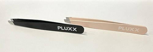 PLUXX Stainless Slant tweezers FULL SIZE. 2 Pack | eBay