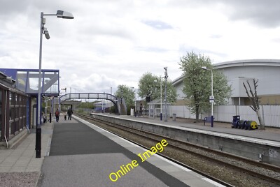 Photo 6x4 Elgin station - looking towards Aberdeen c2013 | eBay UK
