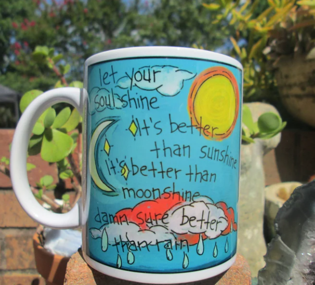 Allman Brothers Soulshine song lyric coffee mug - 11oz mug - Let your ...