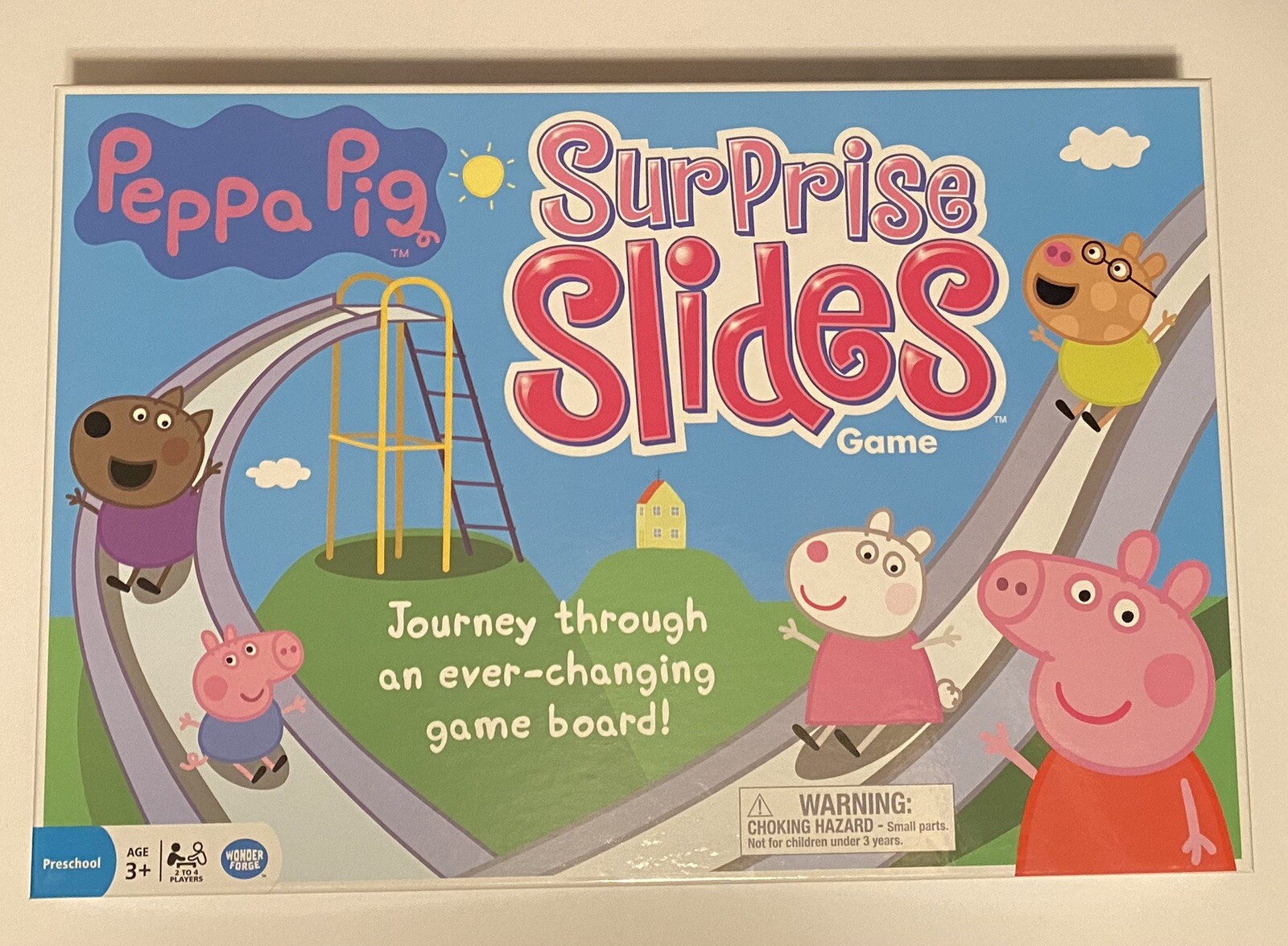 Peppa Pig Surprise Slides Board Game, Slide Through the World of Peppa ...