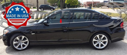 2005-2013 BMW 3 Series E90 E91 E92 E93 Sedan Chrome 4Pc Window Sill ...