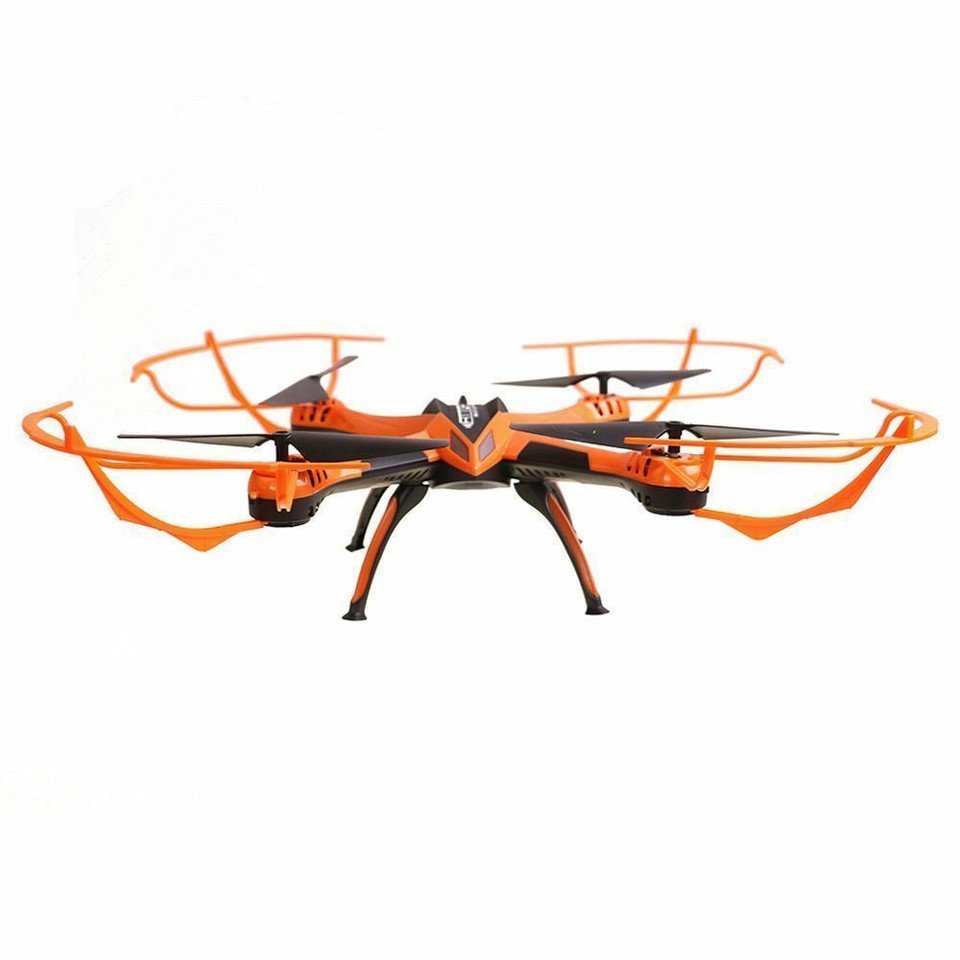 Cyclone Remote Control Drone RC Quadcopter 2.4GHz 4CH w Gyro 360 Flips ...