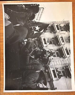 Lester Cole Cuban Revolution 1959 Silver Gelatin Print 14x10 | eBay