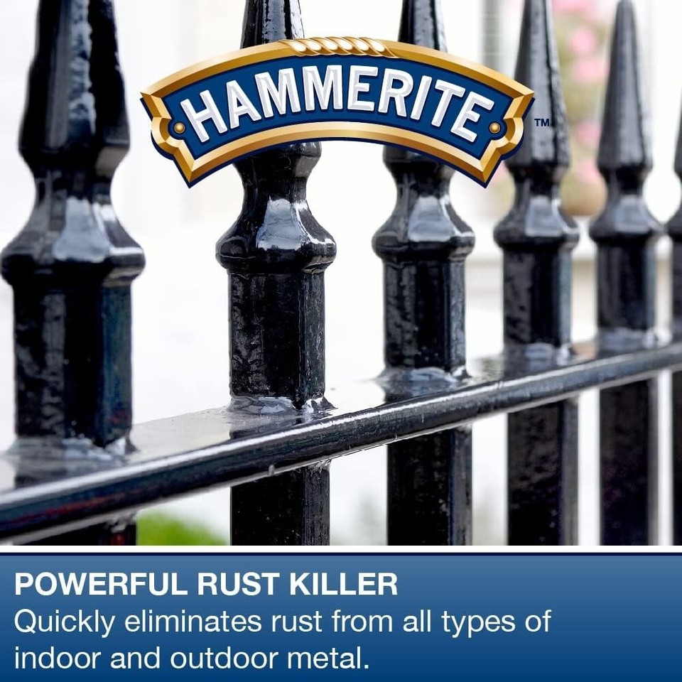 Hammerite Kurust Rust Killer Converts Rusty Metal One Coat Rust ...