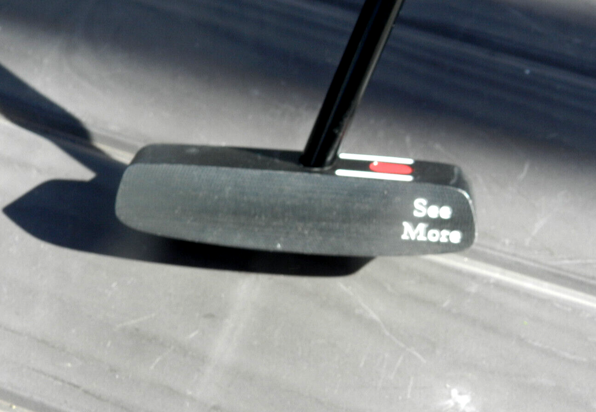 SeeMore Putter SS303 Milled Pure Center Blade Right Handed SeeMore Putter SS303 Milled Pure Center Blade Right Handed