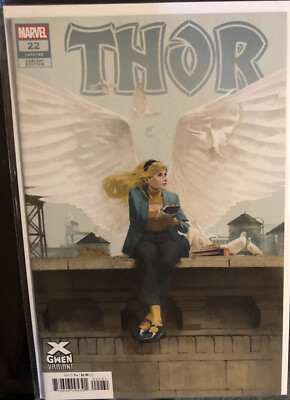THOR #22 04/2022 NM- ASPINALL X-GWEN Angel VARIANT MARVEL SEALED COMICS ...
