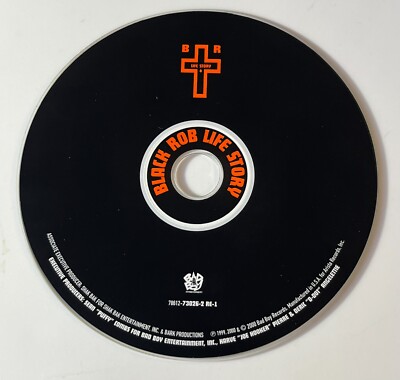 Black Rob *Life Story *CD *VG/NM *2000 *Bad Boy *73026-2 Re-1 *HIP HOP ...