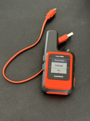 Garmin inReach MINI 1 Satellite Communicator - Black/Orange First Gen ...