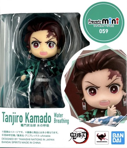 Bandai 62126 Demon Slayer: Kimetsu no Yaiba Figuarts mini Tanjiro ...