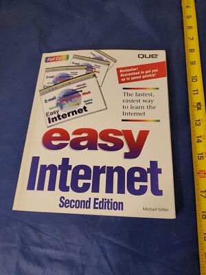 Easy Internet by Michael Miller (1997, Hardcover) 9780789712196| eBay