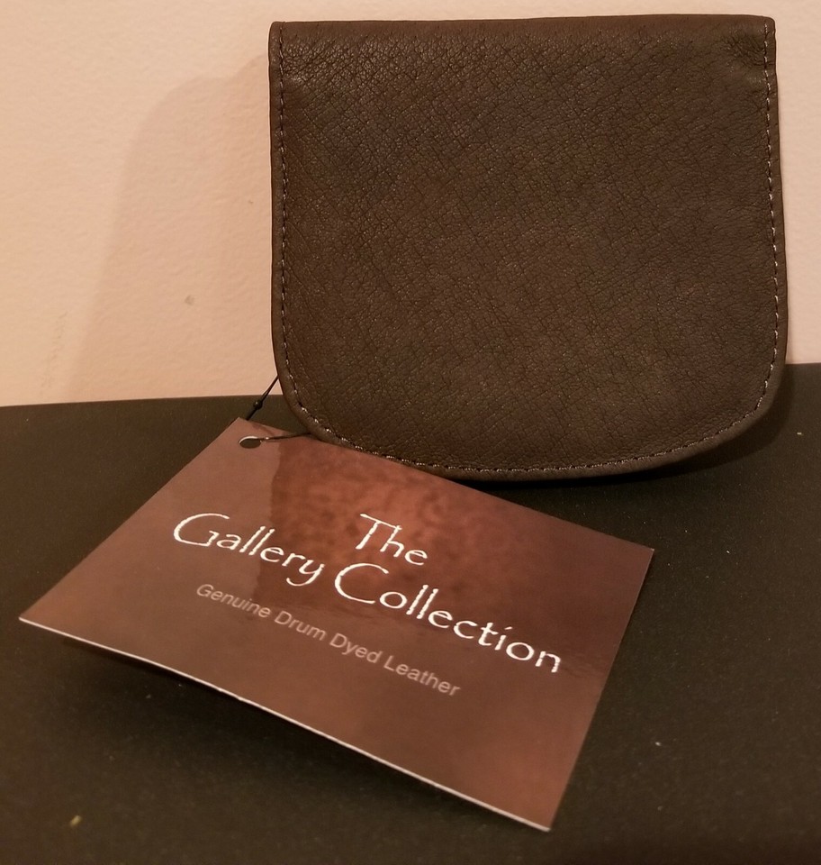 Embroidered Soft Genuine Leather Handy Wallet Change Purse | eBay