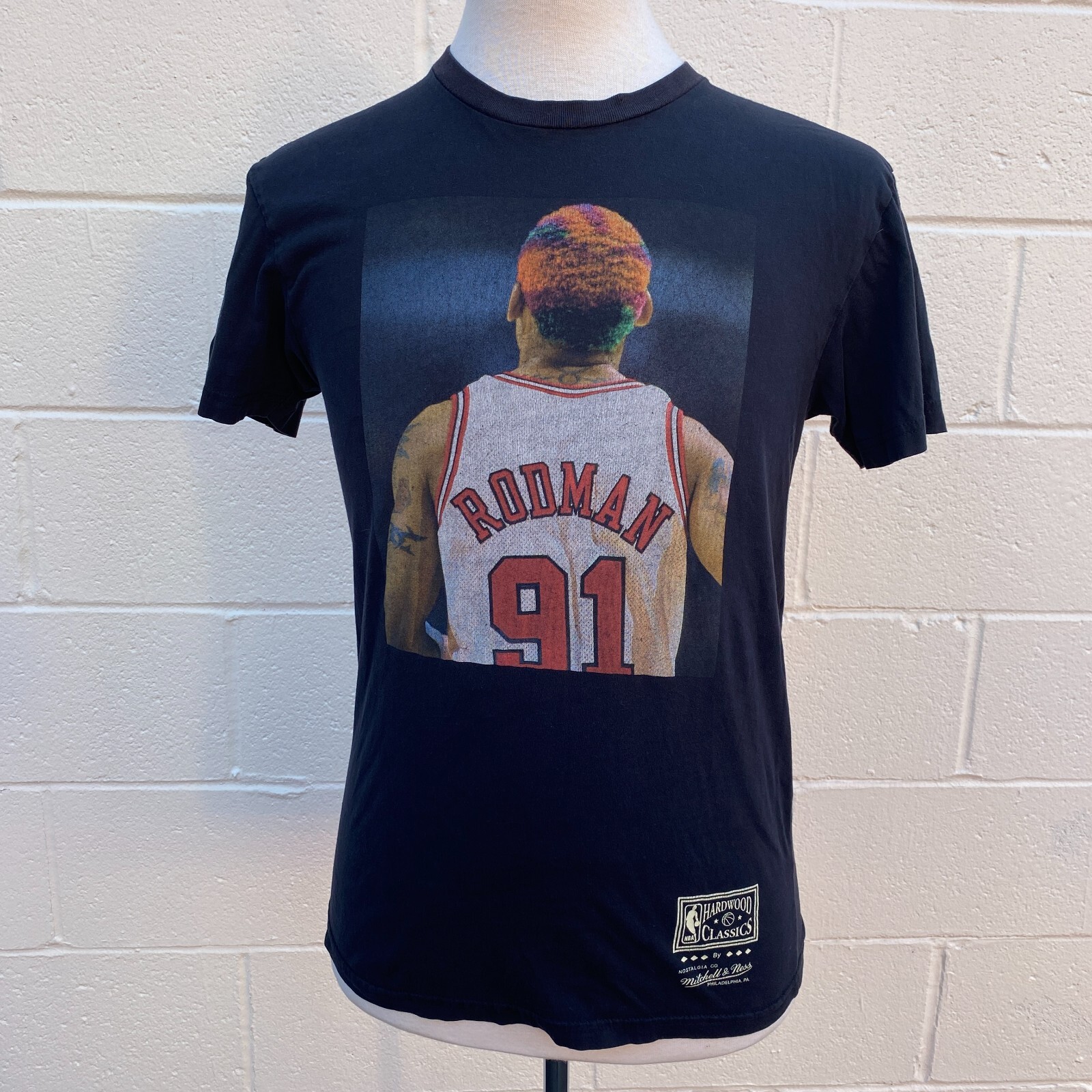 Mitchell & Ness Dennis Rodman T-Shirt Adult M Medium … - Gem