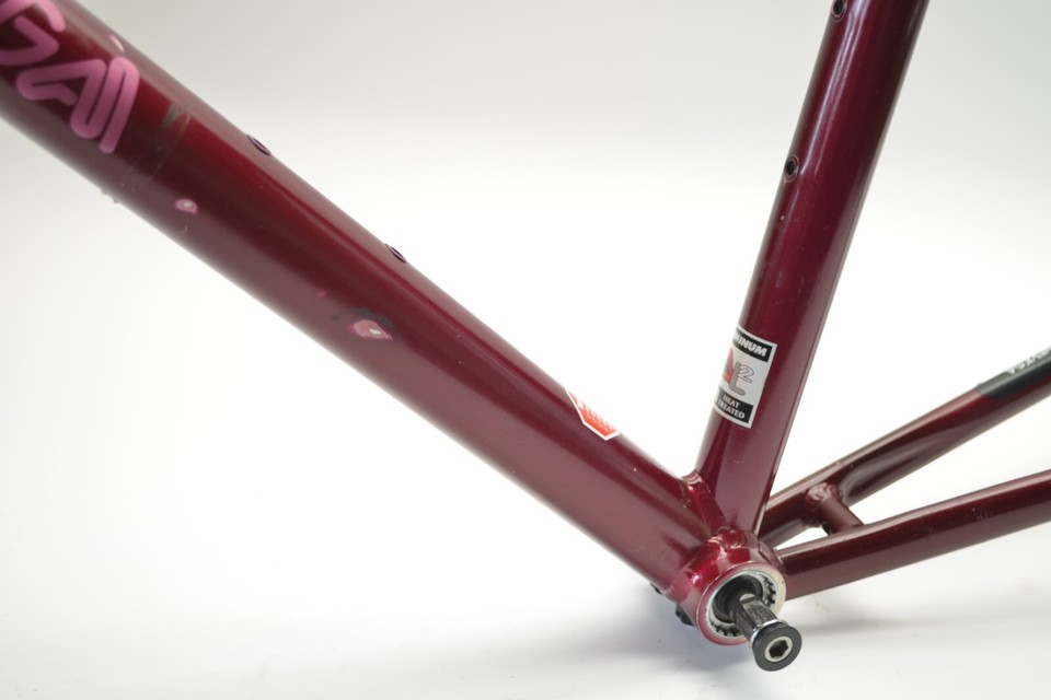 UNIVEGA VIA DE ORO 700c WHEEL BICYCLE 22" FRAME & FORK 135 MM | eBay