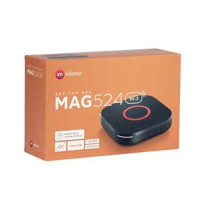 New Mag 524 W3 Mag 524W3 4K HDR, Built-in Dual Band 2.4G/5G WiFi, HDMI ...