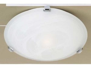 Mercator ASTRO DIY OYSTER CEILING LIGHT Satin Nickel*Aust Brand- 300mm ...