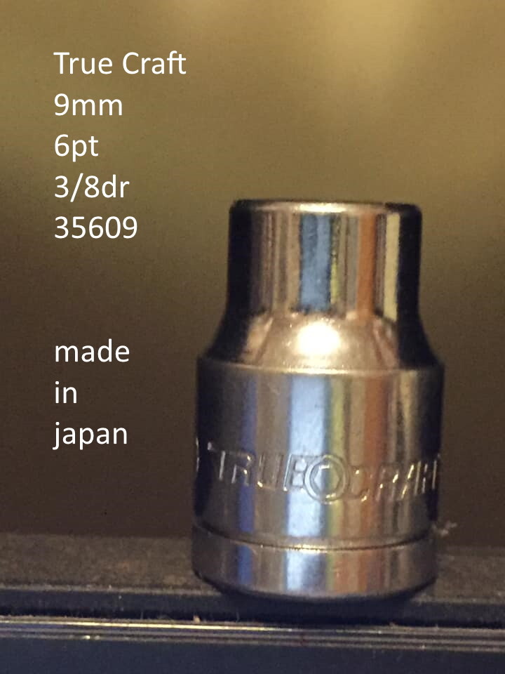 USA MADE 8MM 9MM 10MM Sockets 6pt 12pt 1/4 3/8 1/2 Drive , many Vintage ...