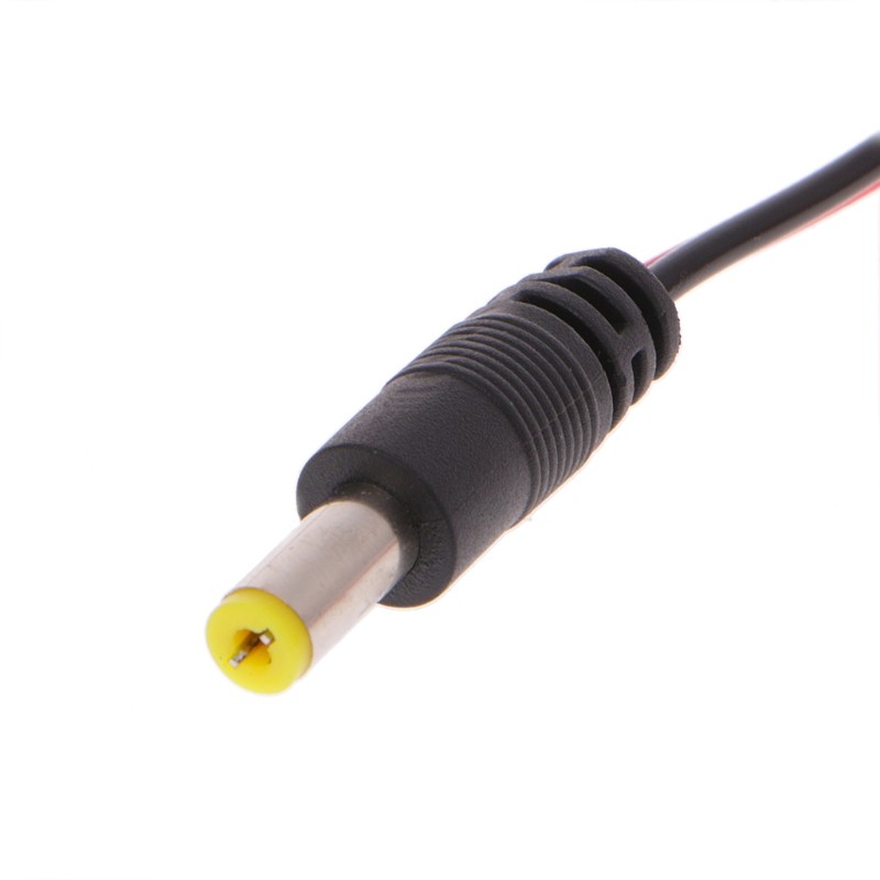 5 Pcs 5.5x2.1mm Male for DC Power Plug Connector CCTV PSU Pigtail Cable ...