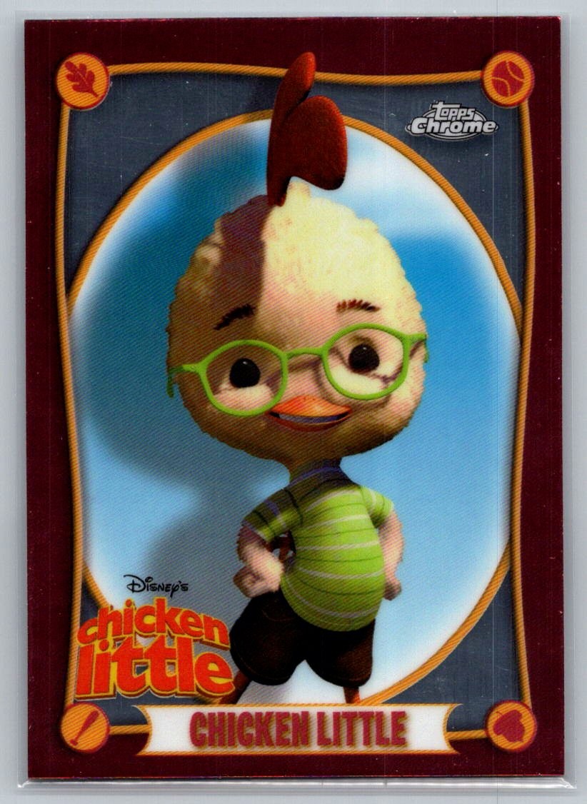💎2025 Topps Chrome Disney Chicken Little 20th Ann. #CL-1 Chicken Little ...