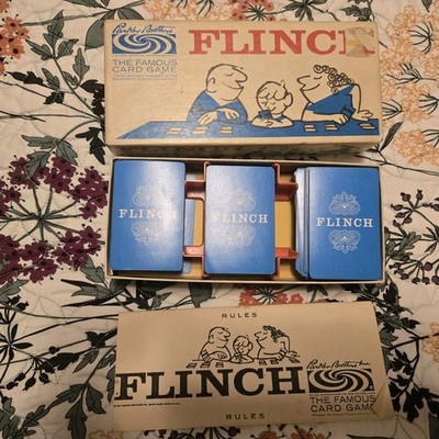 Parker Brothers Flinch Card Game 1963 Edition with Instructions ...