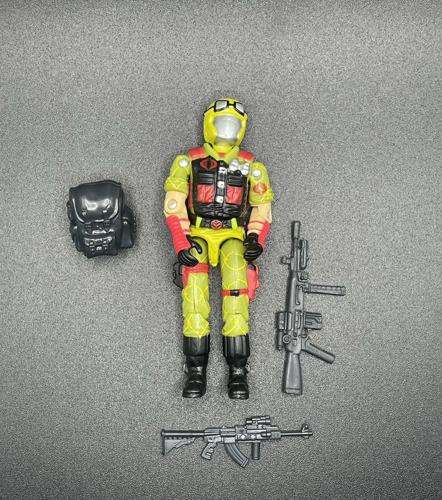 Black Major Custom Gi Joe Cobra Python Patrol Viper Trooper 3.75 ...