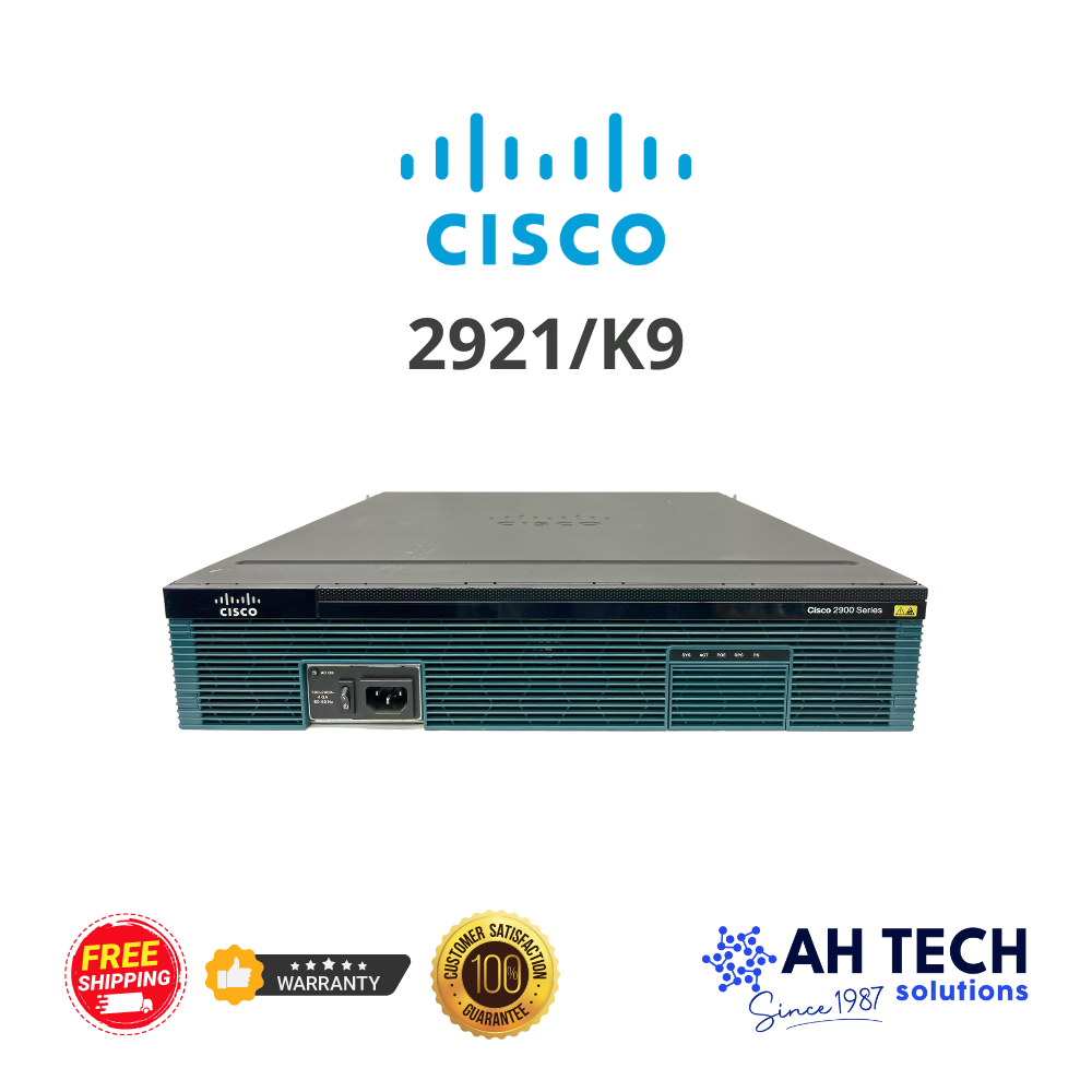 Cisco 2921/K9 3-Port Gigabit Wired Router - Pre-Owned 882658278211| eBay