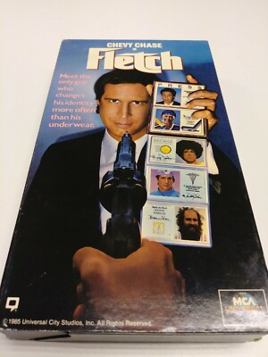 Fletch (VHS, 1985), Chevy Chase, Michael Ritchie | eBay