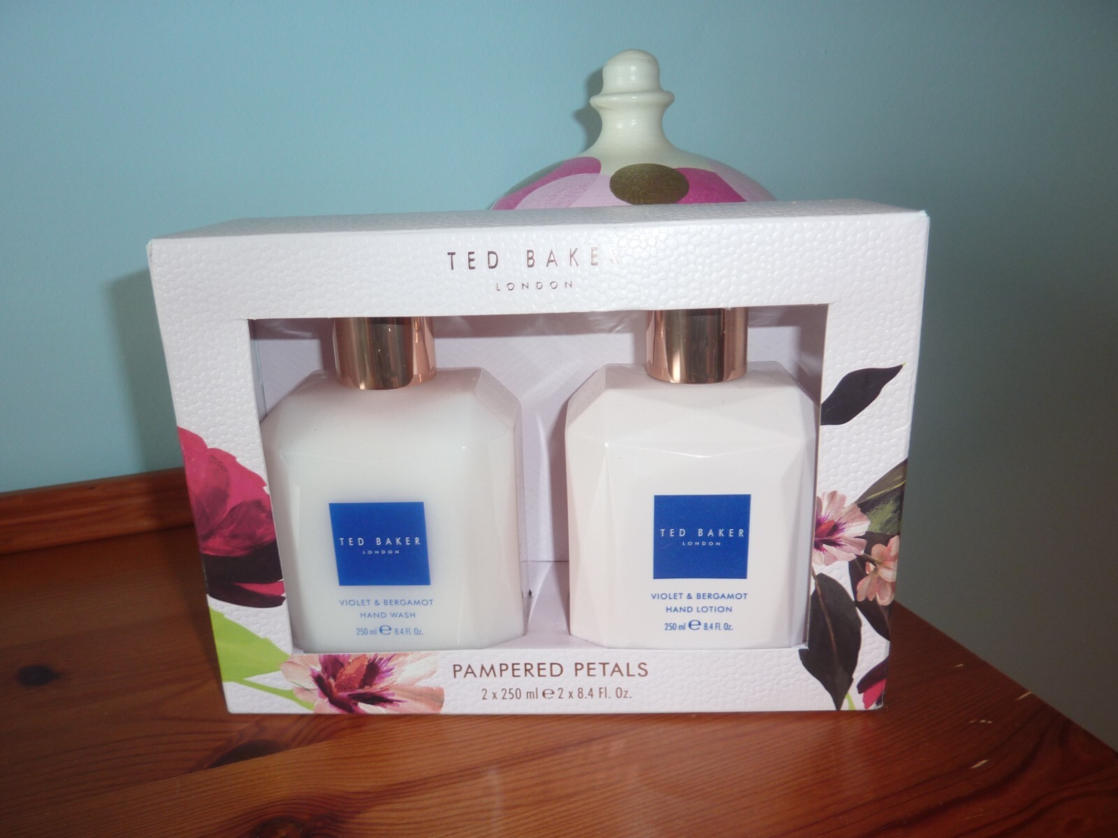 Ted Baker Pampered Petals 2 x 250ml Hand Wash & Hand Lotion BN | eBay UK