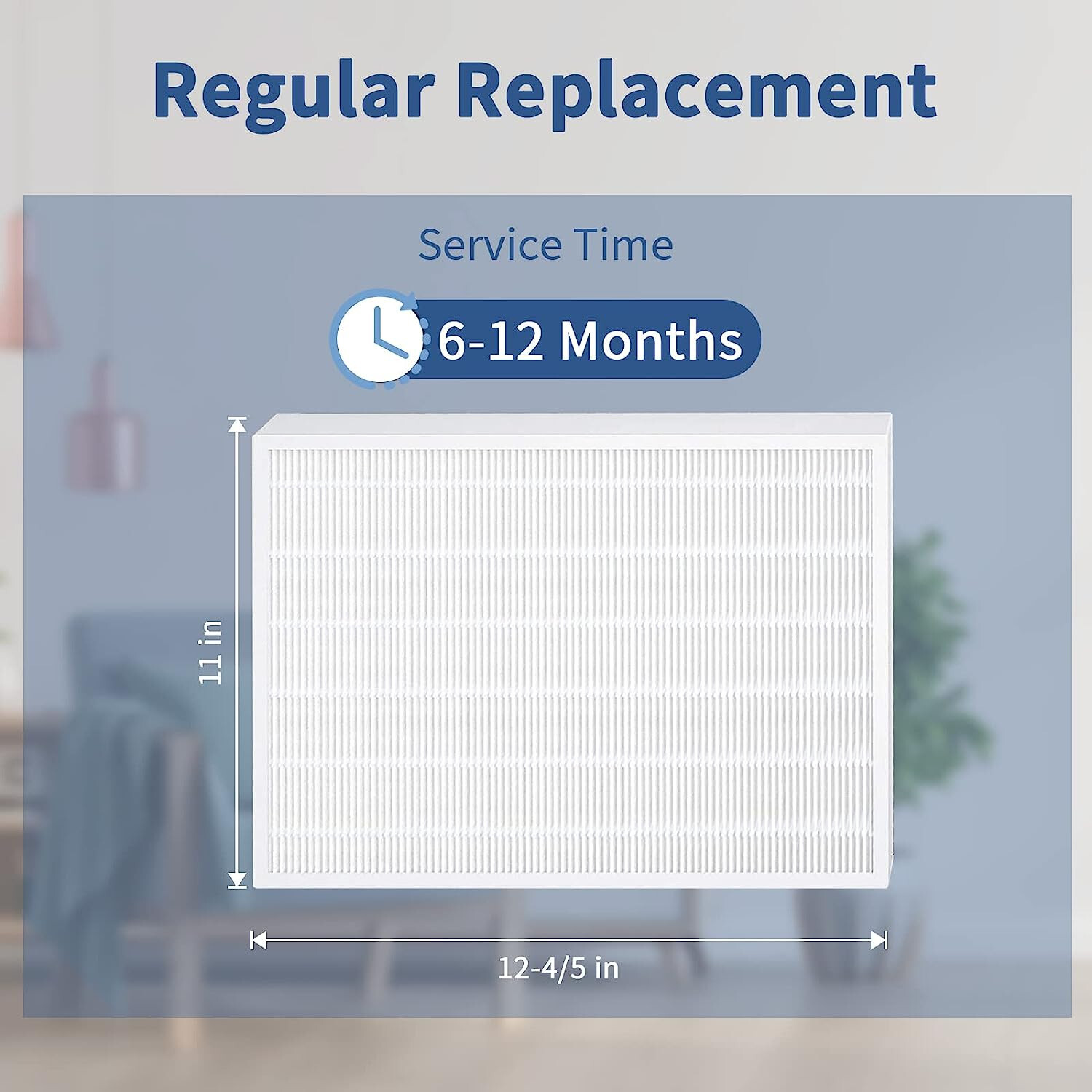 6 Pack C545 True HEPA Replacement Filter Compatible with Winix C545 Air ...