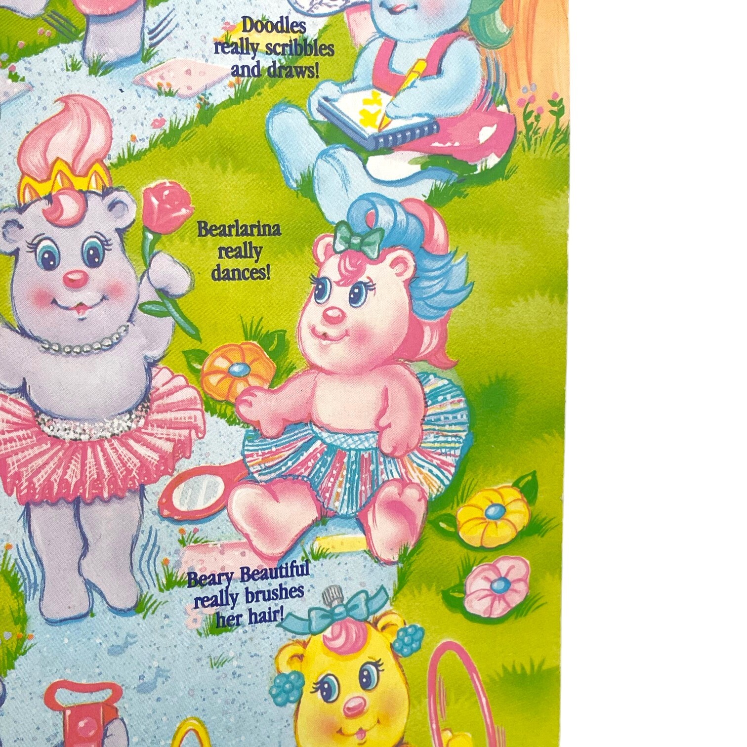 Vintage 1991 Tyco Bitsy Bears Beary Beautiful & Pink Comb NEW Factory ...