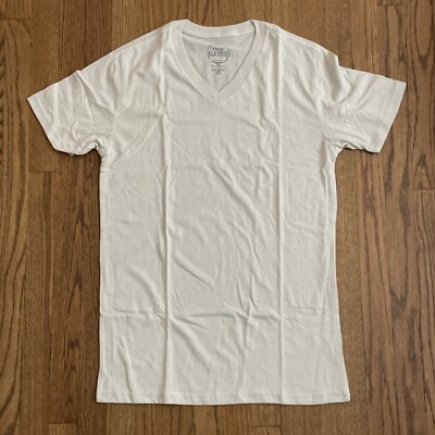 True Classic Premium Quality * V-NECK * T Tee Shirt Men's SAND SMALL S ...