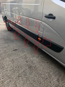 Renault Master MK3 2010-2016 Side Door Moulding Strip Panel LEFT or ...